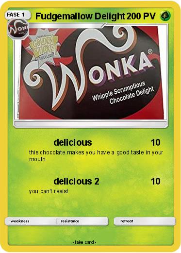 Pokémon Fudgemallow Delight - delicious - Mi carta pokémon