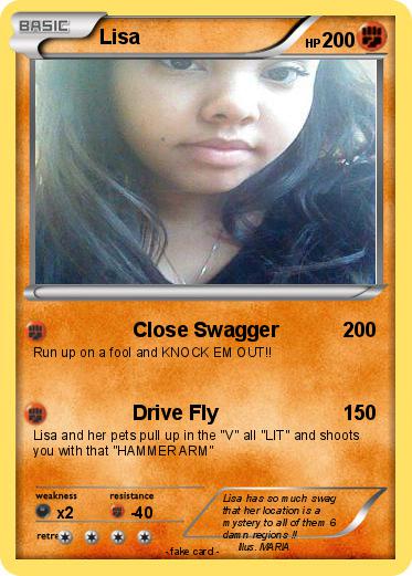 Pokémon Lisa 482 482 - Close Swagger - My Pokemon Card