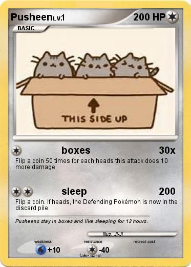 Pokémon Pusheen 301 301 - boxes - My Pokemon Card