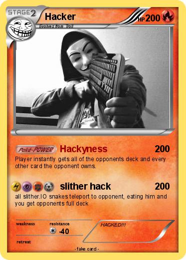 Pokémon Hacker 142 142 - Hackyness - My Pokemon Card