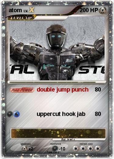 Pokémon atom 32 32 - double jump punch - My Pokemon Card