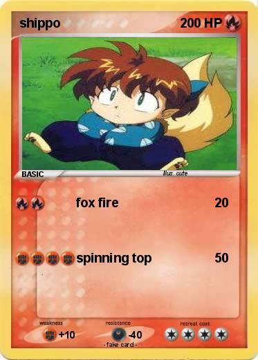 Pokémon shippo 11 11 - fox fire - My Pokemon Card