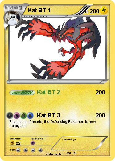 Pokémon Kat BT 1 1 - Kat BT 2 - My Pokemon Card