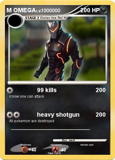 Pokémon M OMEGA - 99 kills - My Pokemon Card