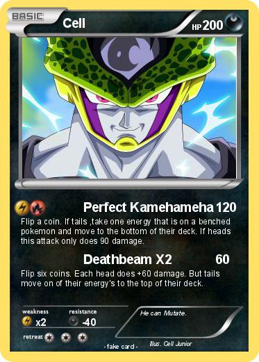 Pokémon Cell 674 674 - Perfect Kamehameha - My Pokemon Card