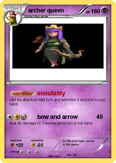 Pokémon archer queen 27 27 - invisibility - My Pokemon Card