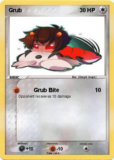 Pokémon Grub 4 4 - Grub Bite - My Pokemon Card