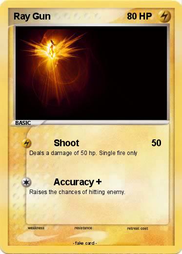 Pokémon Ray Gun 134 134 - Shoot - My Pokemon Card