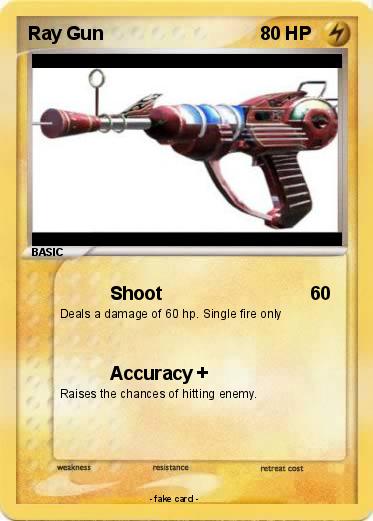 Pokémon Ray Gun 136 136 - Shoot - My Pokemon Card