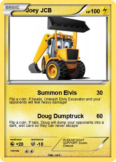 Pokémon Joey JCB - Summon Elvis - My Pokemon Card