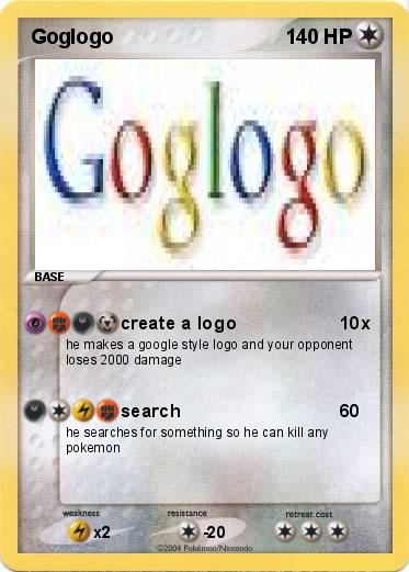 Pokémon Goglogo - create a logo - My Pokemon Card