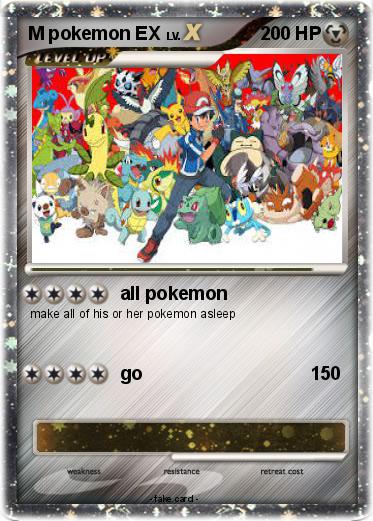 Pokémon M pokemon EX 3 3 - all pokemon - My Pokemon Card