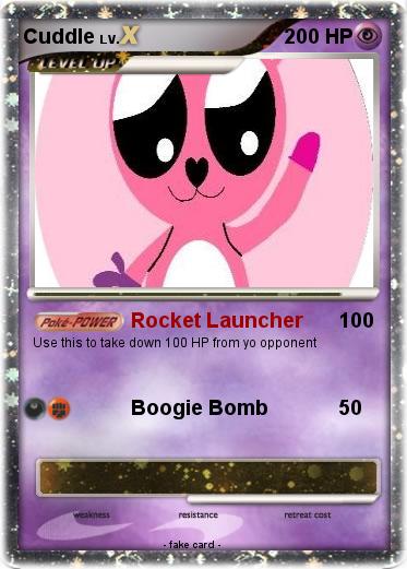 Pokémon Cuddle 48 48 - Rocket Launcher - My Pokemon Card