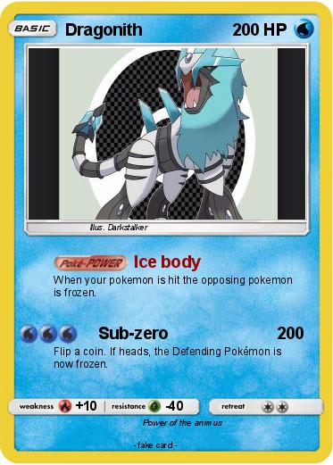 Pokémon Dragonith 3 3 - Ice body - My Pokemon Card