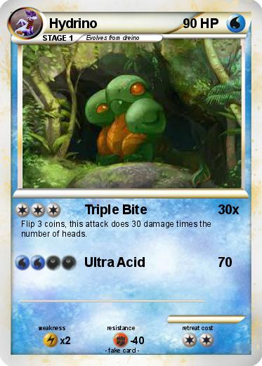Pokémon Hydrino - Triple Bite - My Pokemon Card