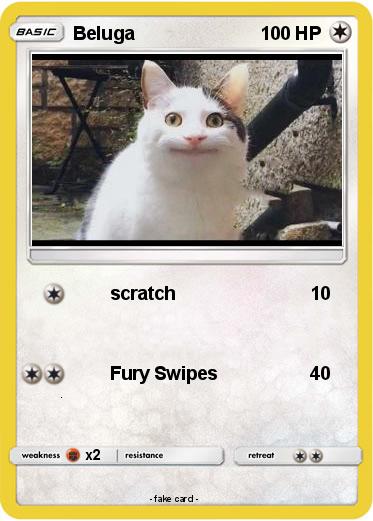Pokémon Beluga 189 189 - scratch - My Pokemon Card