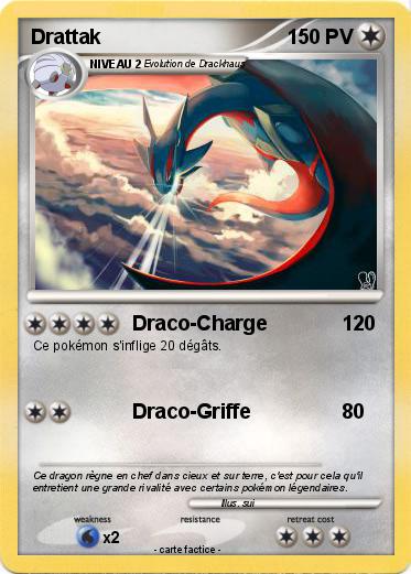 Pokémon Drattak 317 317 - Draco-Charge - Ma carte Pokémon