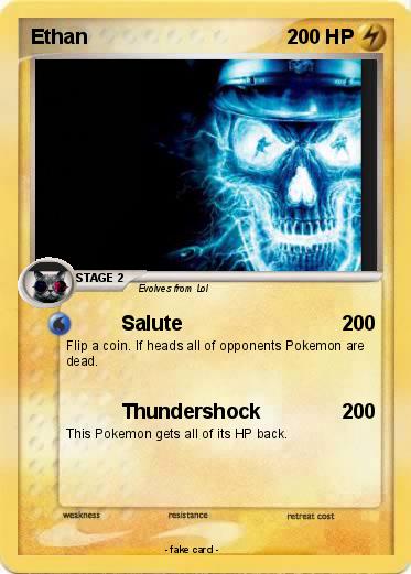 Pokémon Ethan 729 729 - Salute - My Pokemon Card