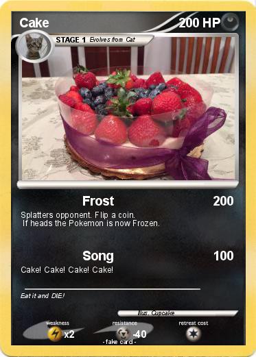Pokémon Cake 443 443 - Frost - My Pokemon Card