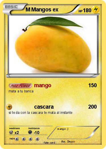 Pokémon M Mangos ex - mango - My Pokemon Card