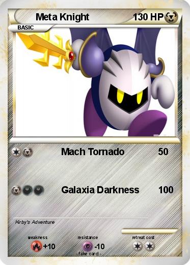 Pokémon Meta Knight 675 675 - Mach Tornado - My Pokemon Card
