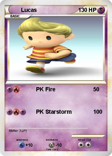 Pokémon Lucas 785 785 - PK Fire - My Pokemon Card