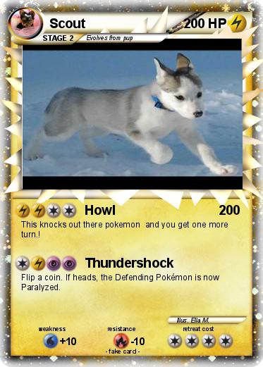 Pokémon Scout 392 392 - Howl - My Pokemon Card