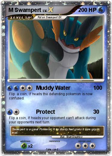 Pokémon M Swampert 18 18 - Muddy Water - My Pokemon Card