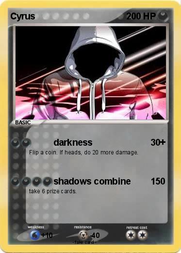 Pokémon Cyrus 91 91 - darkness - My Pokemon Card