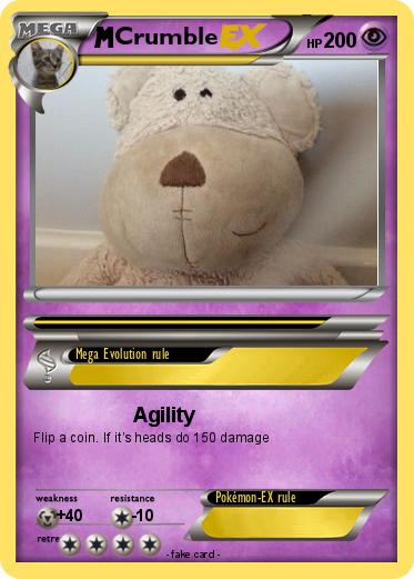 Pokémon Crumble 11 11 - Agility - My Pokemon Card