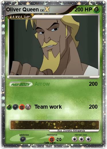 Pokémon Oliver Queen 8 8 - Arrow - My Pokemon Card