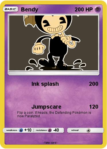 Pokémon Bendy 273 273 - Ink splash - My Pokemon Card