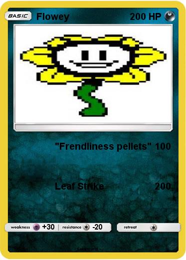 Pokémon Flowey 343 343 - "Frendliness pellets" - My Pokemon Card