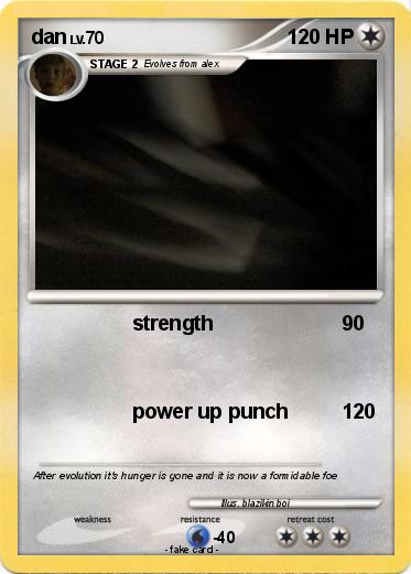 Pokémon dan 617 617 - strength - My Pokemon Card