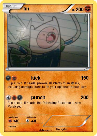 Pokémon fin 154 154 - kick - My Pokemon Card