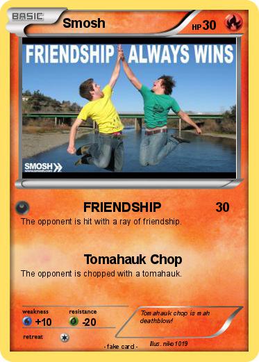Pokémon Smosh 619 619 - FRIENDSHIP - My Pokemon Card