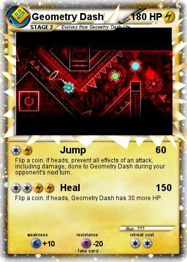 Pokémon Geometry Dash 42 42 - Jump - My Pokemon Card