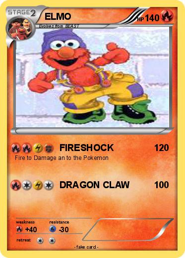 Pokémon ELMO 821 821 - FIRESHOCK - My Pokemon Card