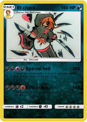 Pokémon Et chara - Special hell - My Pokemon Card
