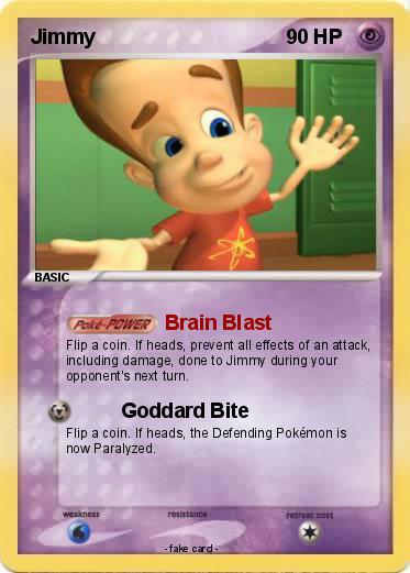Pokémon Jimmy 593 593 - Brain Blast - My Pokemon Card