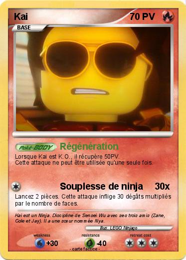 Pokémon Kai 907 907 - Régénération - Ma carte Pokémon