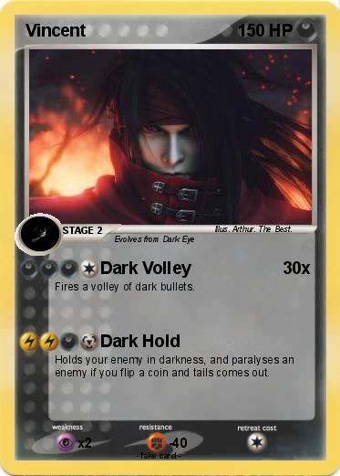 Pokémon Vincent 137 137 - Dark Volley - My Pokemon Card