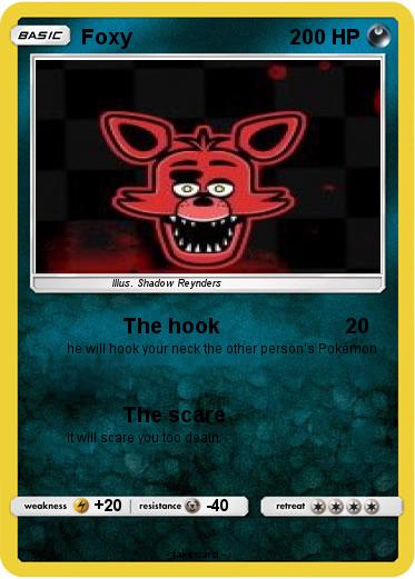 Pokémon Foxy 2405 2405 - The hook - My Pokemon Card