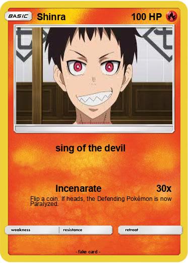 Pokémon Shinra 5 5 - sing of the devil - My Pokemon Card