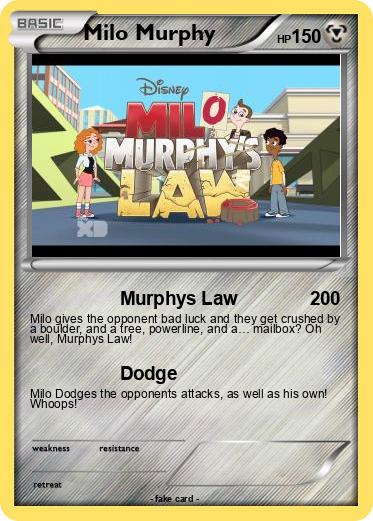 Pokémon Milo Murphy 12 12 - Murphys Law - My Pokemon Card