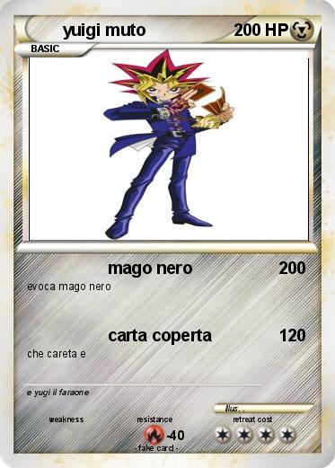 Pokémon yuigi muto - mago nero - My Pokemon Card