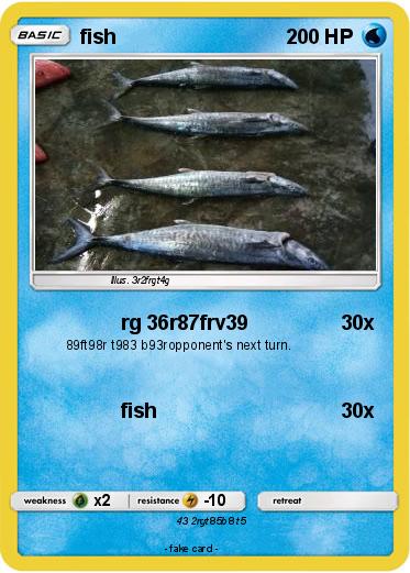 Pokémon fish 617 617 - rg 36r87frv39 - My Pokemon Card
