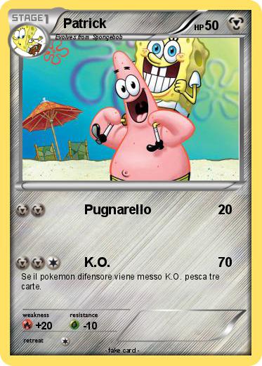 Pokémon Patrick 1793 1793 - Pugnarello - My Pokemon Card