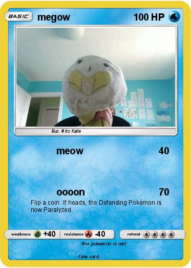 Pokémon megow - meow - My Pokemon Card