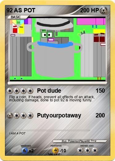 Pokémon 92 AS POT - Pot dude - My Pokemon Card